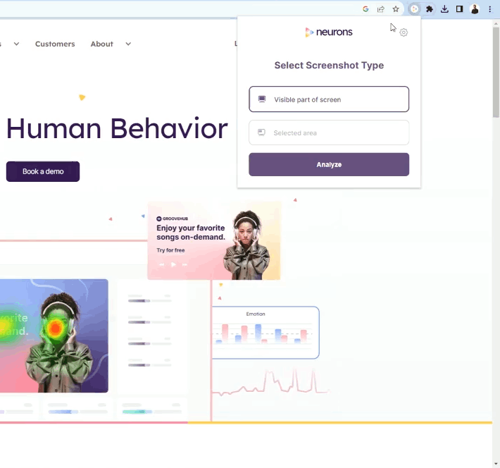 Neurons AI in Chrome